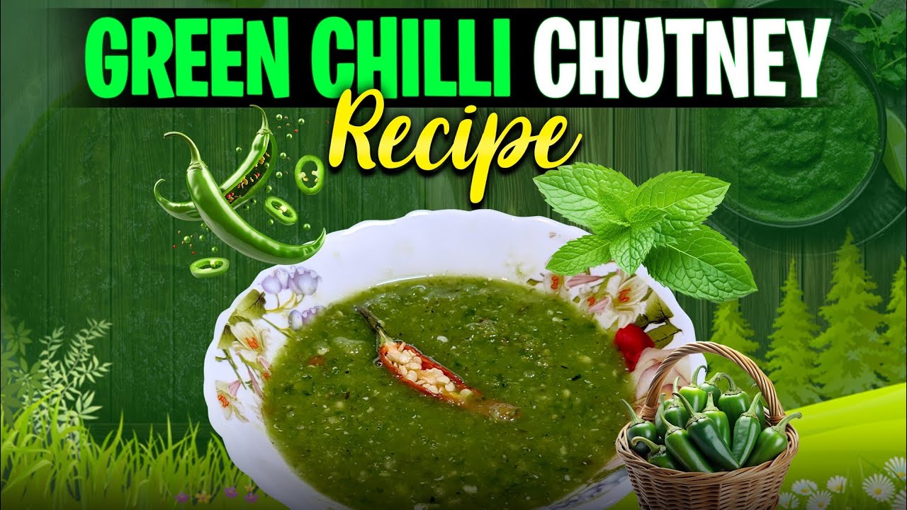 Green Chilli chatni | Sauce Recipe | Ramadan Series Ep# 2 ...