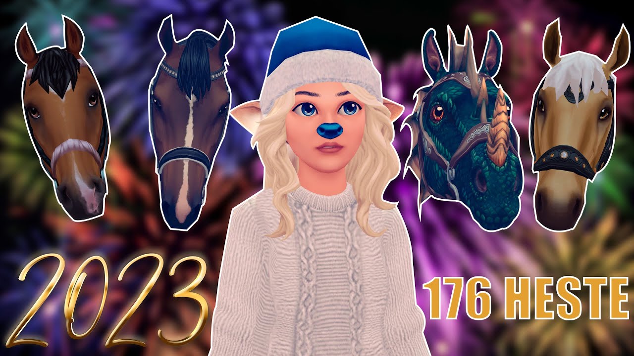 ALLE MINE HESTE 2023 (176 HESTE) | Dansk Star Stable Online - YouTube