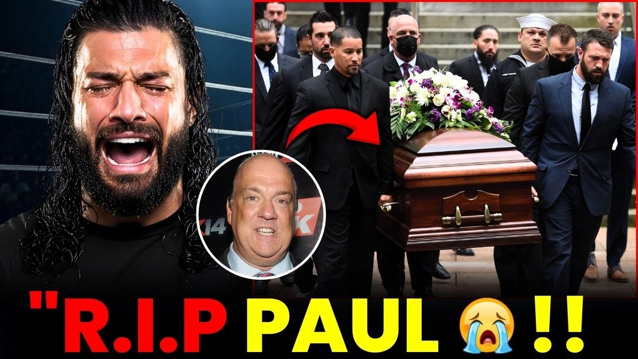 Tragedy Strikes💔 Roman Reigns Breaks Down Mourning Paul Heyman After ...