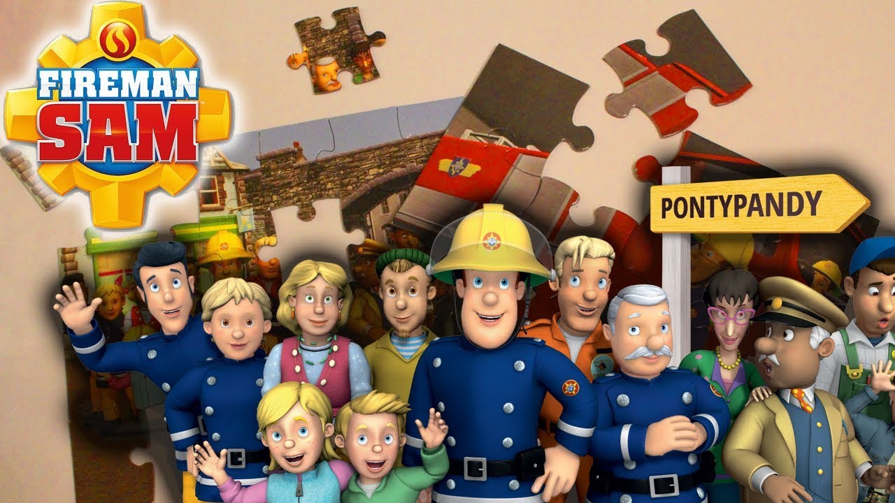 FIREMAN SAM JIGSAW PUZZLES | Kids Learn Puzzles - YouTube