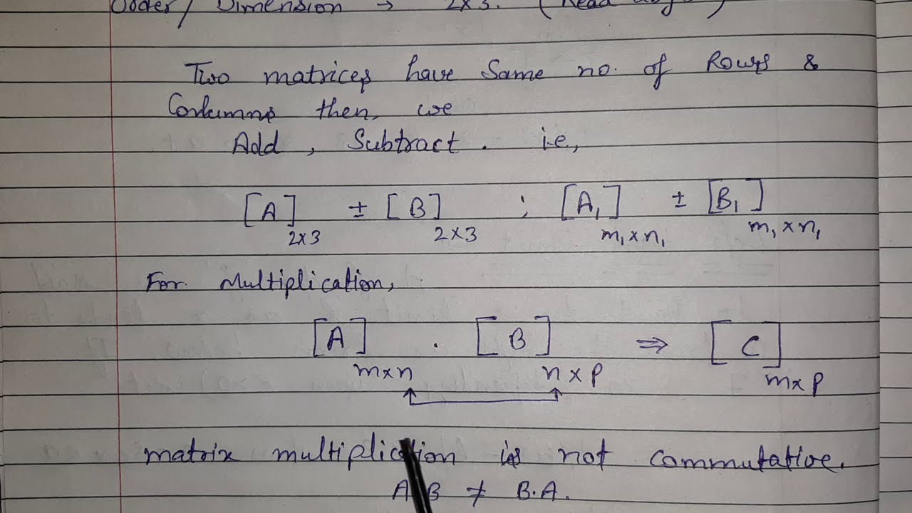 What Is Matrix ? Order Of Matrix All Basic about Matrix || Mathsकीदुकान ...