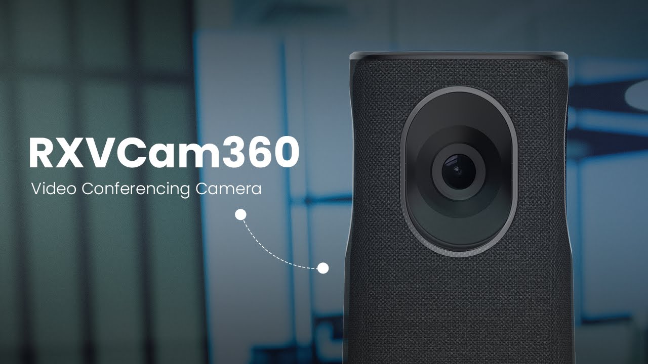 AudioCodes RXVCam360 – 4-lens, 360° center of room camera for small ...