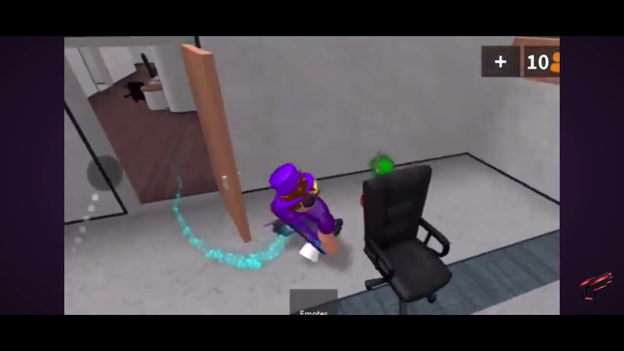 playing mm2 dressing up all purple - YouTube