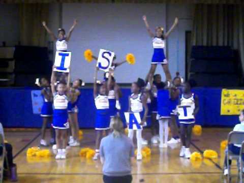 Dulles School of Excellence Cheerleaders - YouTube