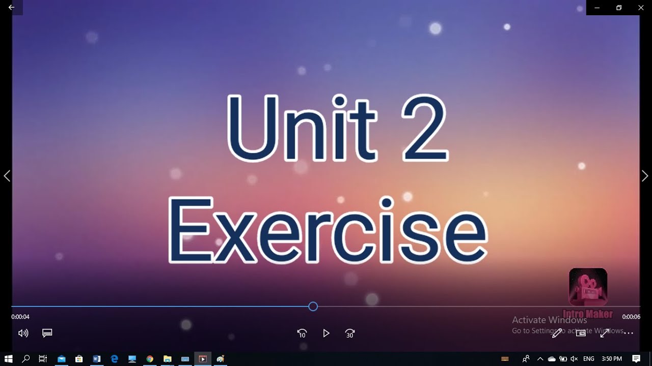Class 8 Eng unit 2 Exercise - YouTube