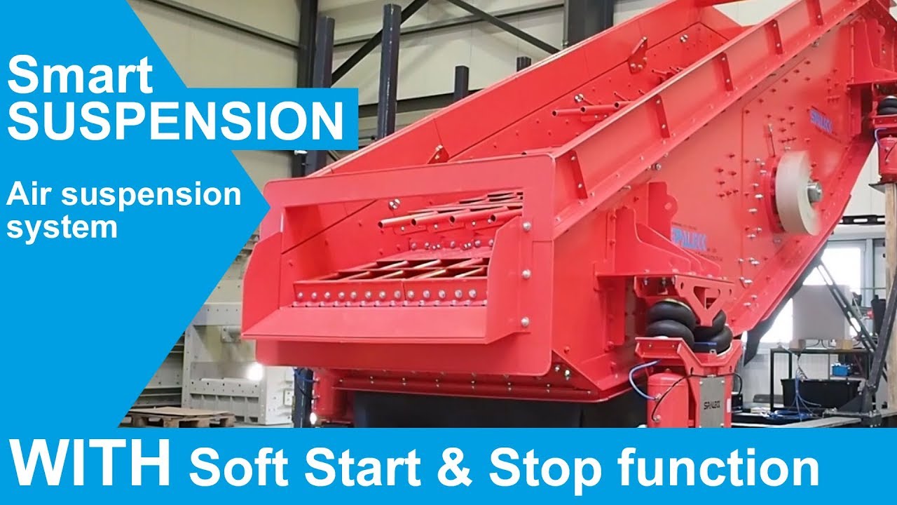 Ultimate air suspension for screening machines: SPALECK SmartSUSPENSION ...
