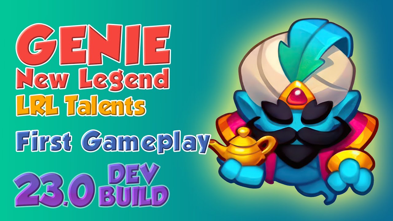 23.0 - New GENIE First Gameplay (Short) @ 2.7k crit - LRL Talents | DEV ...