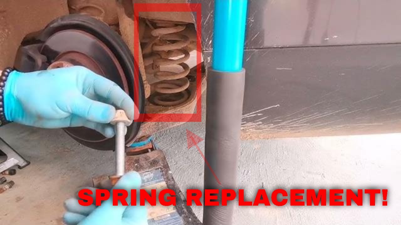 HOW TO REPLACE REAR SPRINGS ON ANY SKODA/SEAT/PASSAT B6/B7 - YouTube