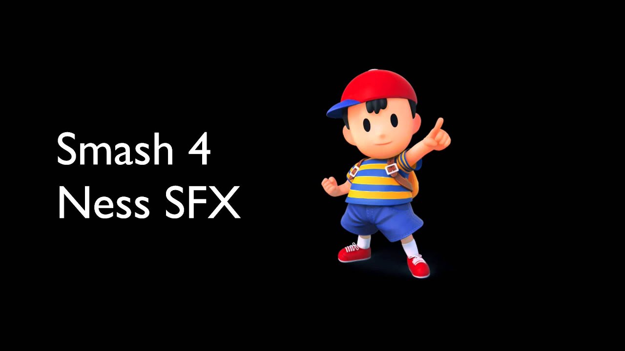 Super Smash Bros 4 - Sound Effects - Ness - YouTube