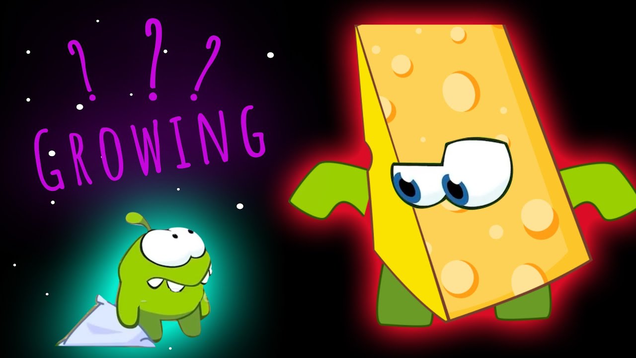 7 Om Nom & Nibble Nom "Growing" Sound Variations in 45 seconds - YouTube