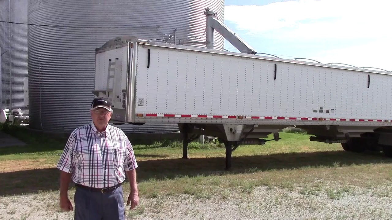 2003 Wilson Grain Hopper Trailer For Sale - YouTube