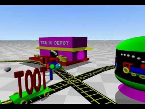 Toot The Little Toy Train For Kids - Part A - YouTube