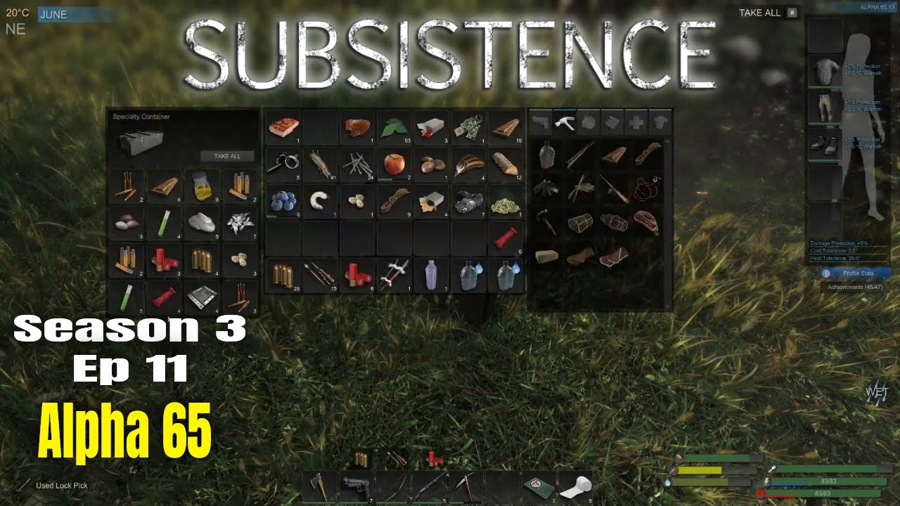 Subsistence Season 3 Catch Up Ep 11 Locked Crate | Base Building ...