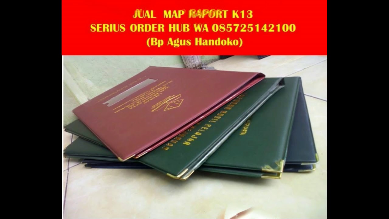 Wa 085725142100 , Cover Raport K13 SMK, Map Raport Kurikulum K13 ...