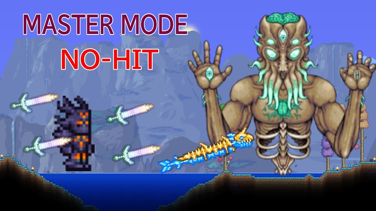 Master Mode Moon Lord No-Hit / Summoner (35s) - YouTube