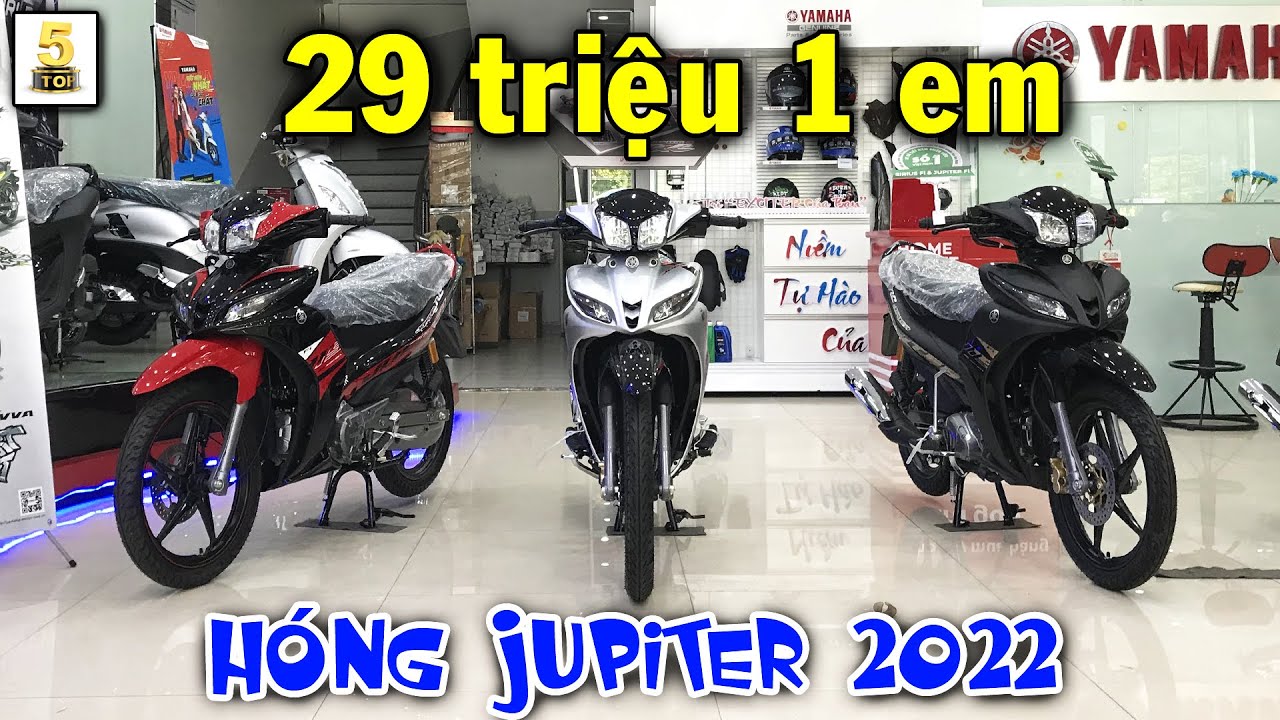 Jupiter 115 FI 2021 “HẠ GIÁ” ️ Hóng Jupiter 2022 - 29 triệu 1 em Jupiter 115 FI 2021 🔴 TOP 5 ĐAM ...