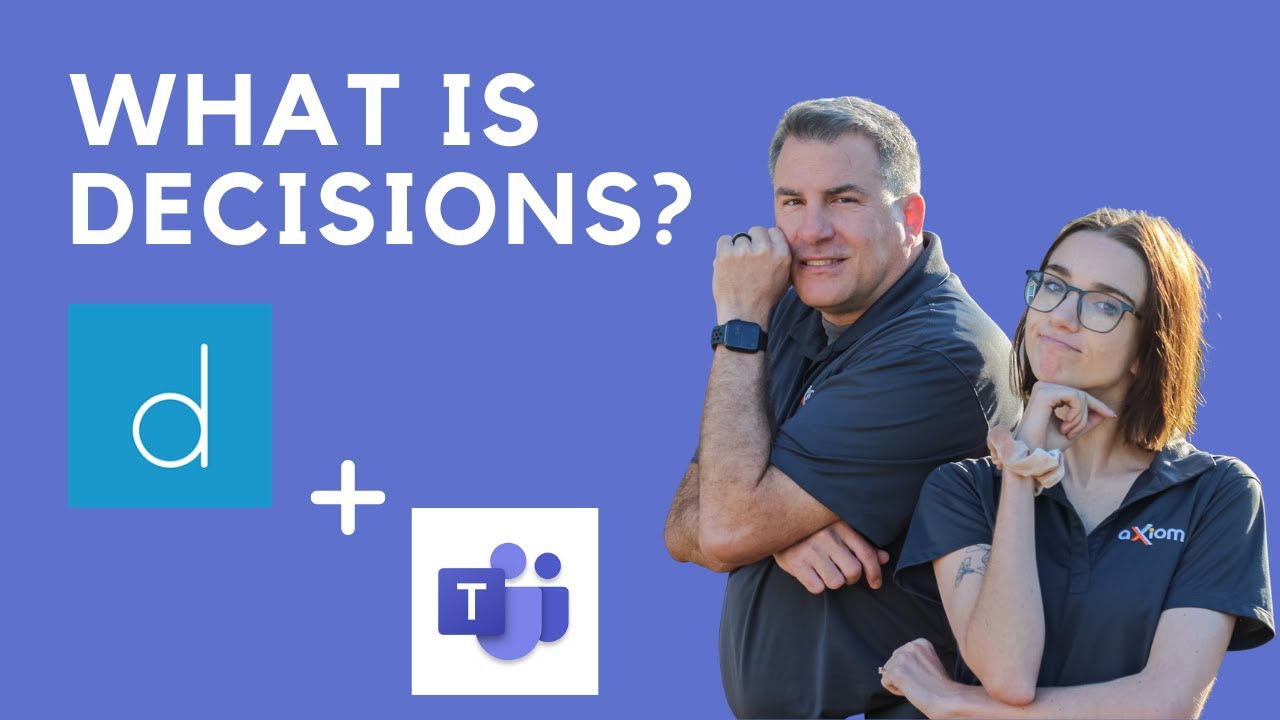 Decisions for Microsoft Teams- What is it? - YouTube
