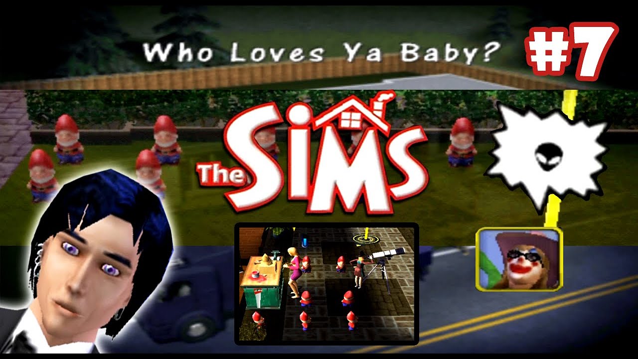The Sims (PS2) Part Seven - Gnomes Vs The Neighbourhood + Alien ...