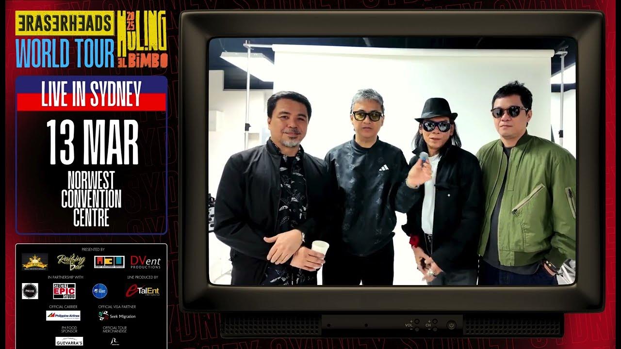Eraserheads Huling El Bimbo World Tour 2024 | Live in Sydney - YouTube