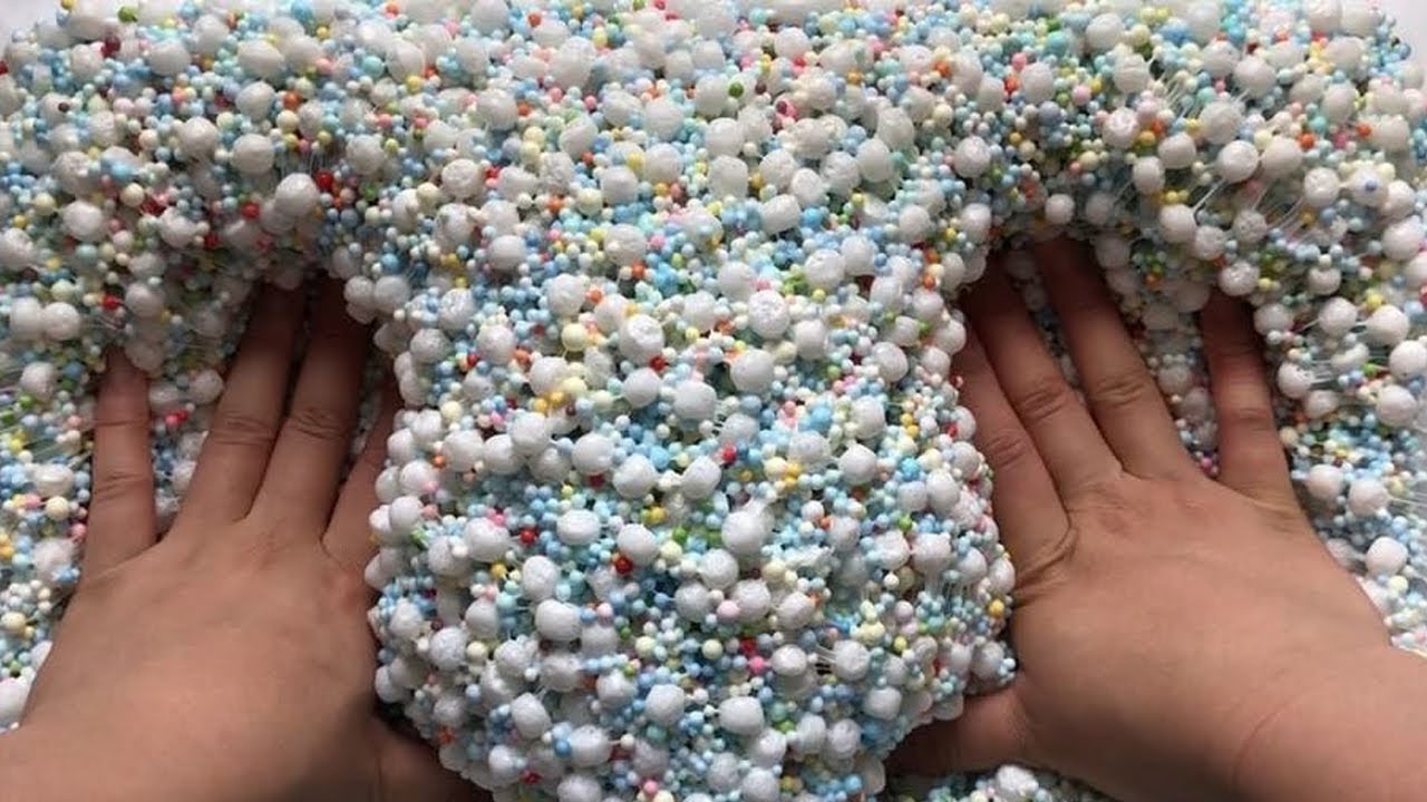 Crunchy Slime Asmr Most Satisfying Slime 2018 Youtube