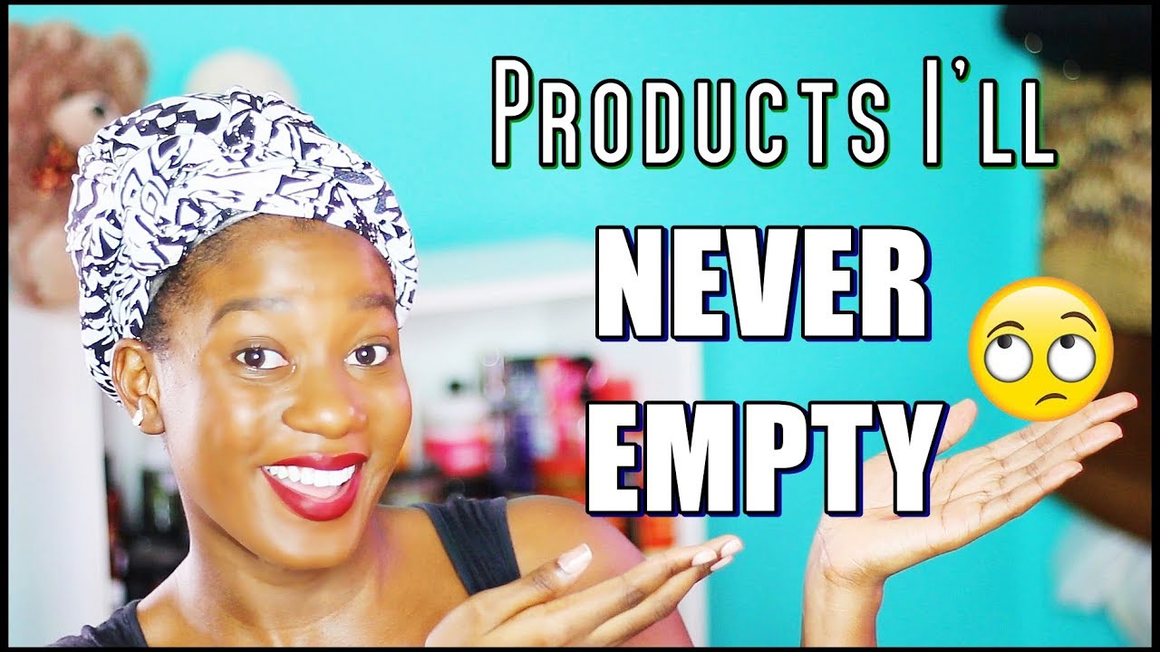 ANTI EMPTIES!! Natural Hair Products I WON'T Finish - YouTube