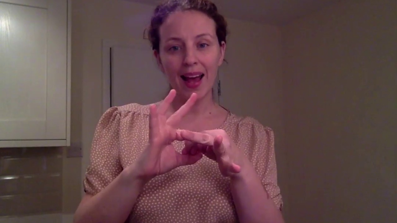 Learn 3 BSL signs everyday-Audio, Link, Download [subtitles available ...