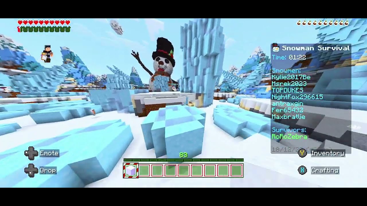 CubeCraft Snowman Survival! ☃️⛄️ (December 22, 2023) - YouTube