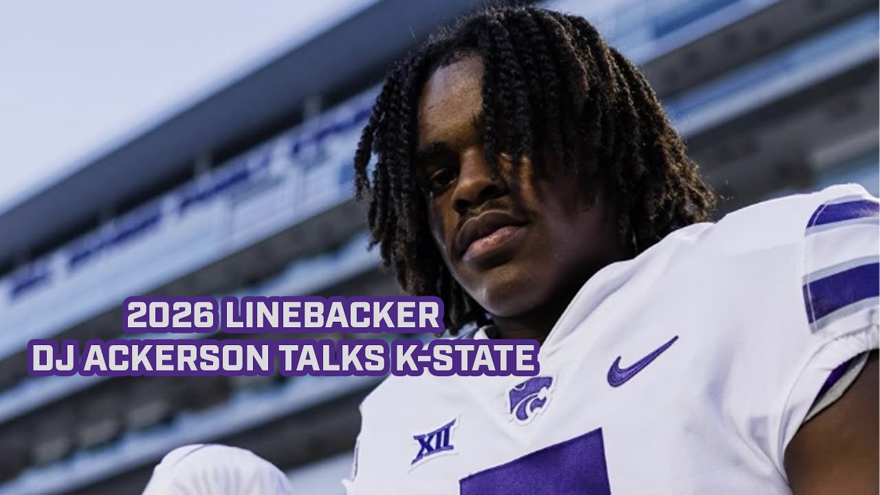 K-State linebacker commit DJ Ackerson joins KSO to discuss his ...