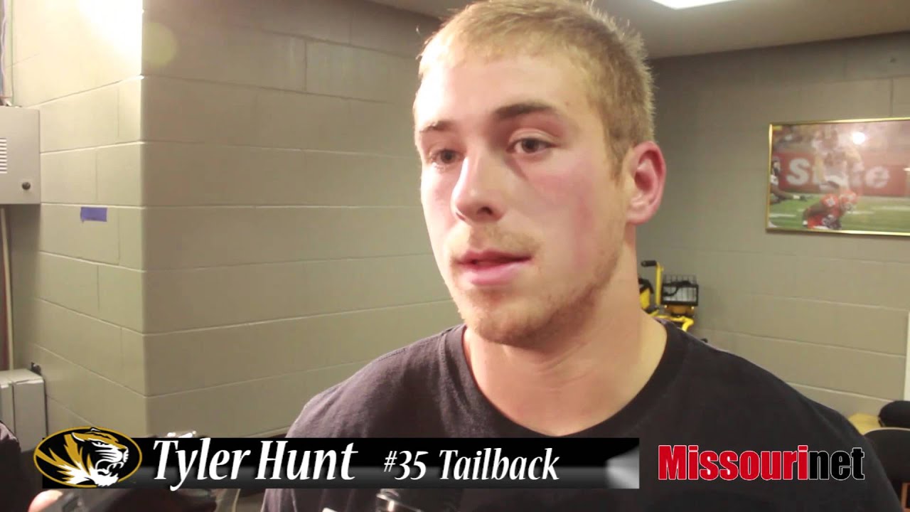 Missouri Tigers Tyler Hunt Post Game vs Uconn - YouTube