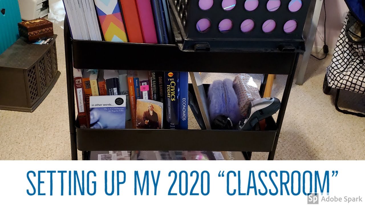 Setting up My 2020 "Classroom" - YouTube