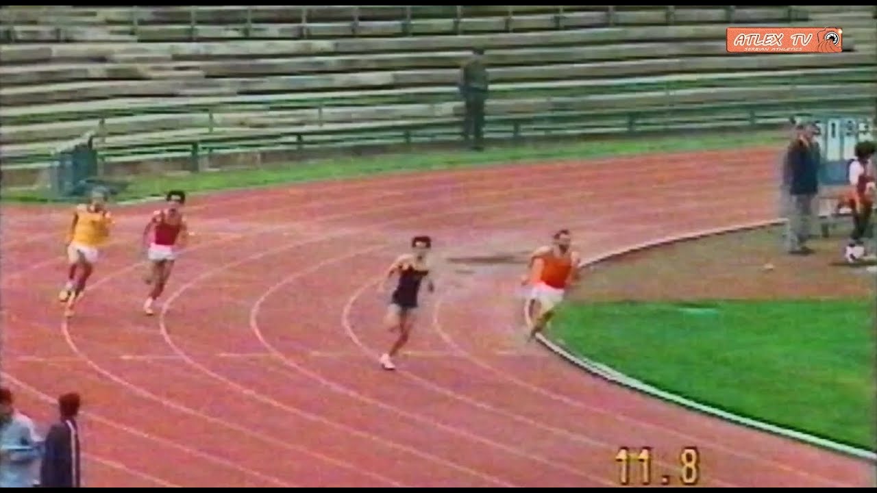 Prvenstvo Jugoslavije 1984 | Mladen Nikolić | 200m - 20 77s - YouTube