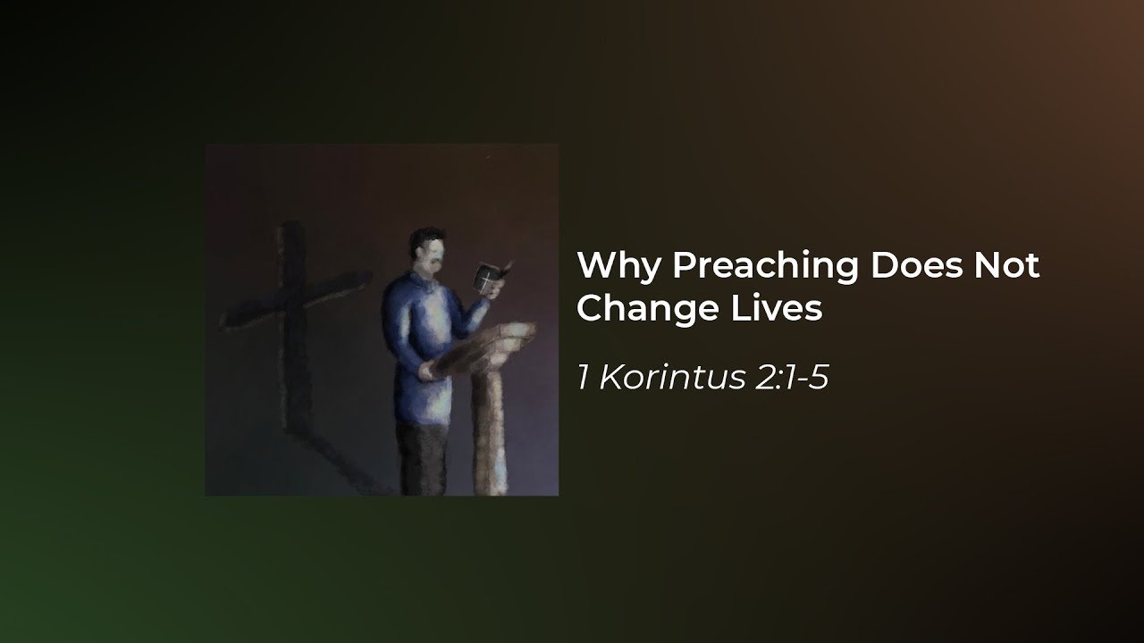 Why Preaching Does Not Change Lives - Prof Sen Sendjaya - YouTube