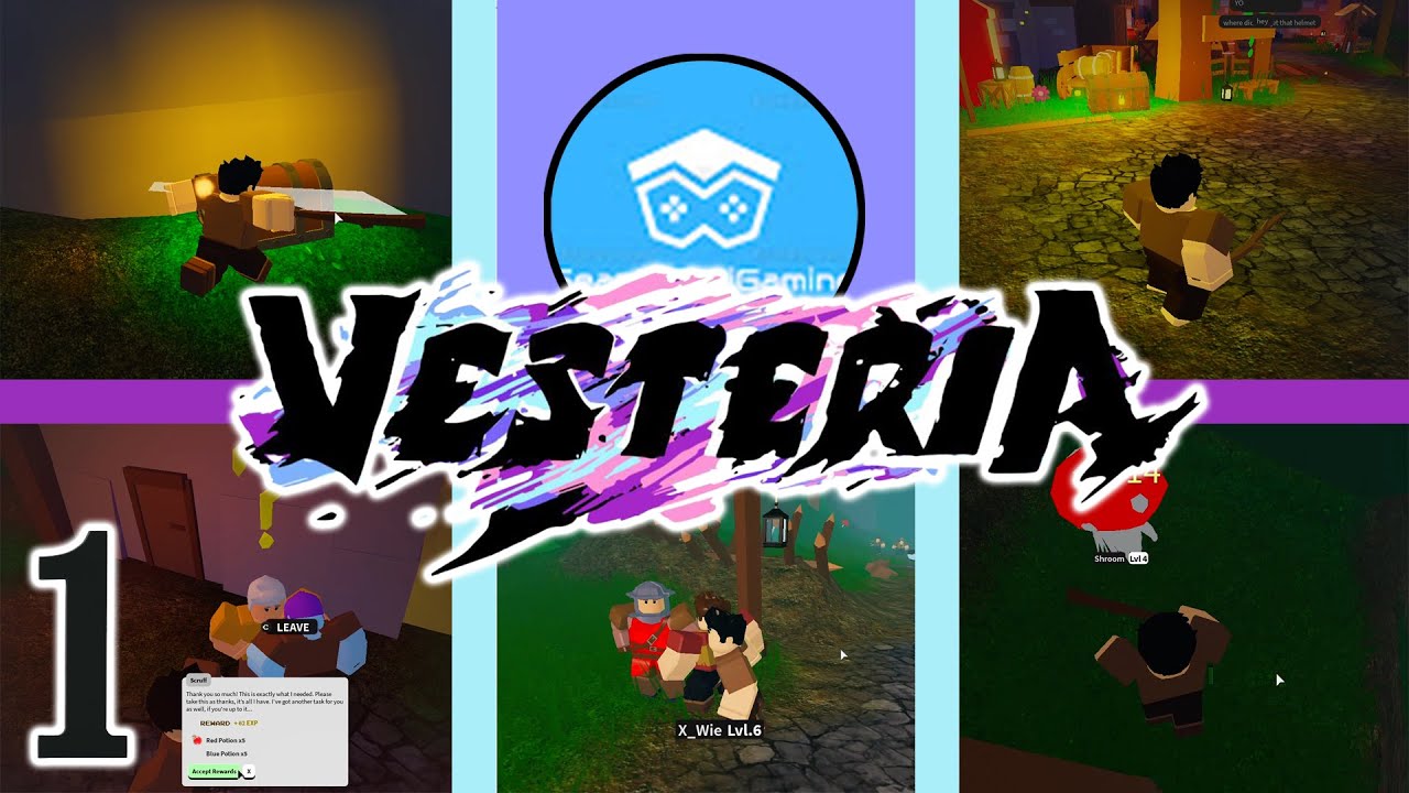 ROBLOX: Vesteria FREE RELEASE Playthrough [NO COMMENTARY] - Episode 1 ...