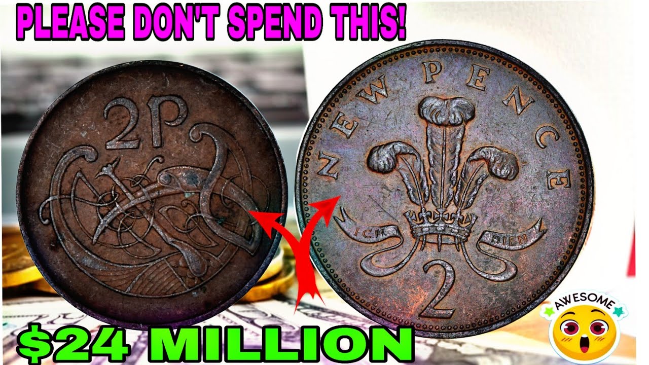 You Won’t Believe These 2p Coins! 😱 Top 5 Most Valuable United Kingdom ...
