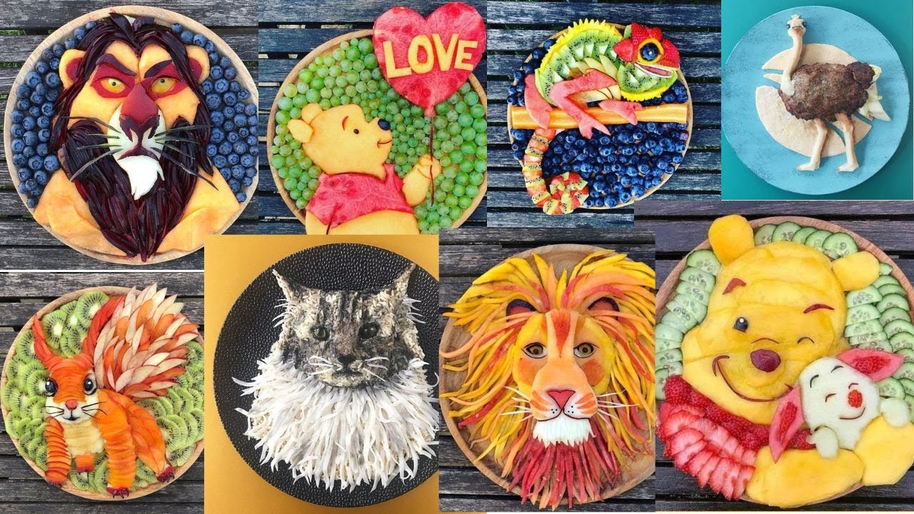 FOOD ART; CREATIVE PLATING; ART ON THE PLATE CREATIONS; ART OF FOOD ...