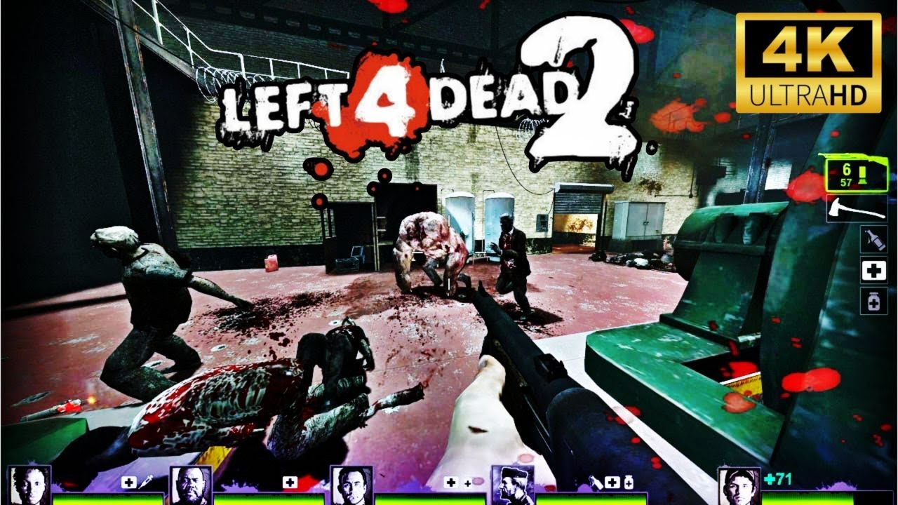 Left 4 Dead 2 (2009) 8 player Speed run Ep31 4K gameplay - YouTube