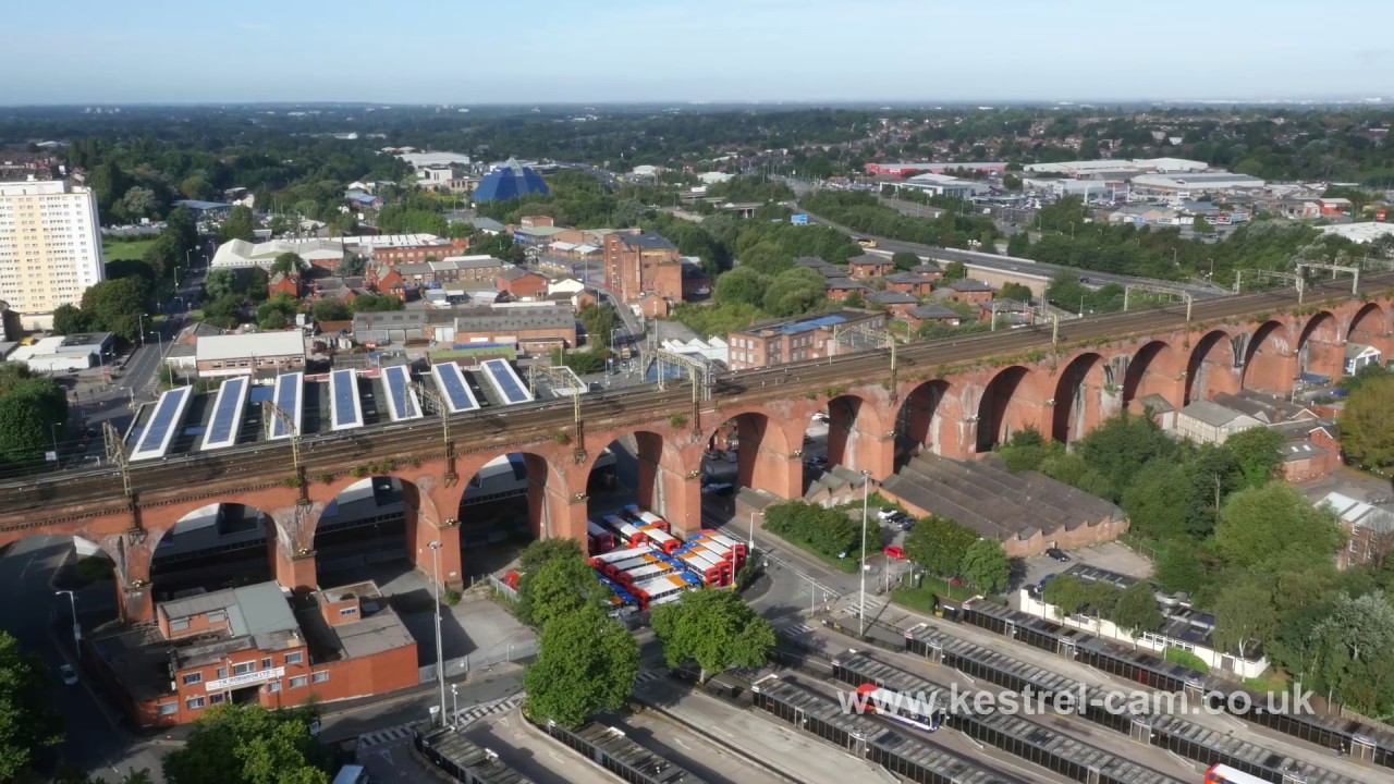 Stockport Aerial Drone Footage - YouTube