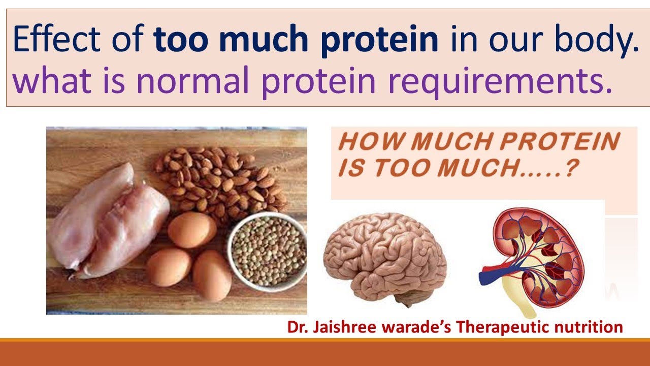 Effects of too much protein in our body, best protein sources to avoid ...