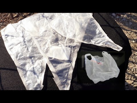 Selofan klokdan (posetden) Sixma torbasi hazirlamaq. 2 deqiqeye ✂️ütünün komeyi ile ozun hazirla