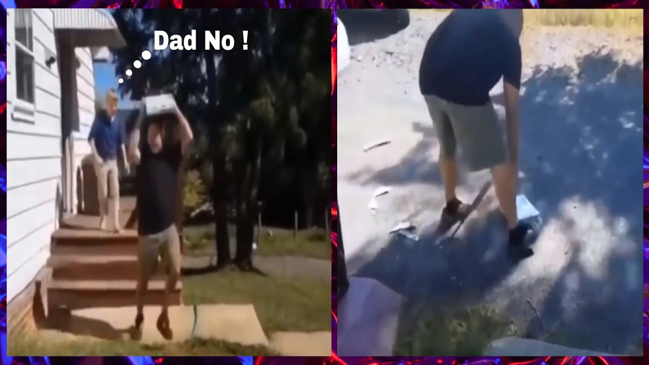 Parents destroy kid's electronics compilation | #1 - YouTube