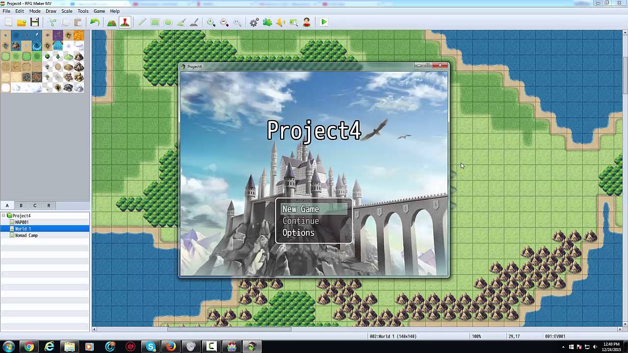 RPG Maker MV Tutorial - Tents - YouTube
