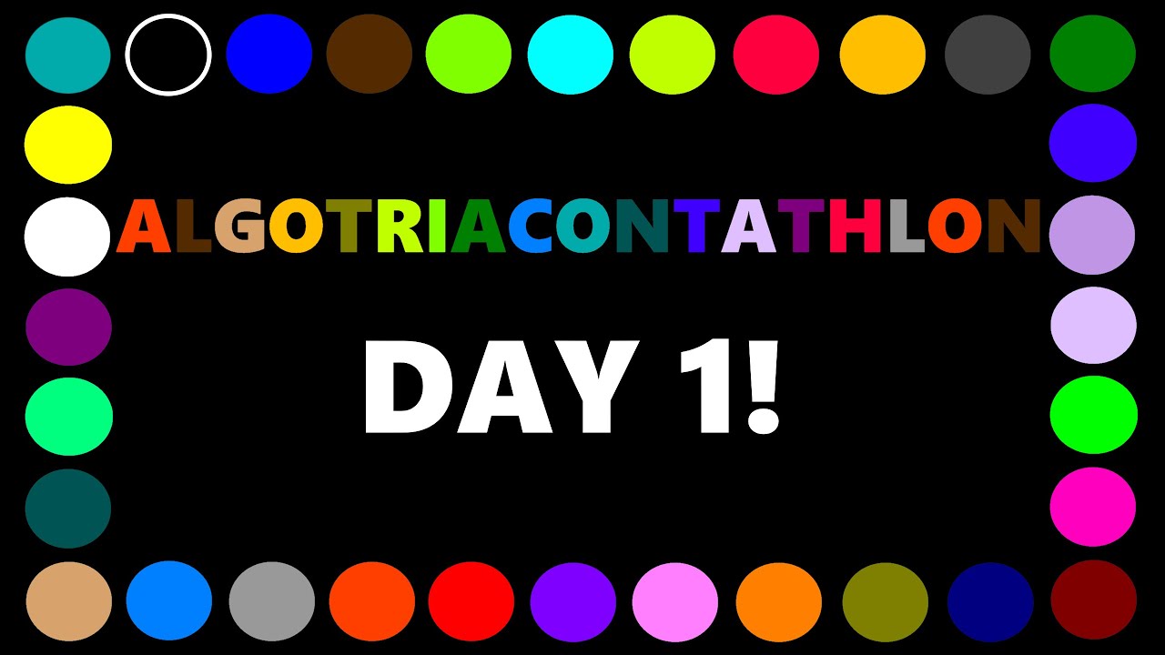 Algotriacontathlon Day 1 - YouTube