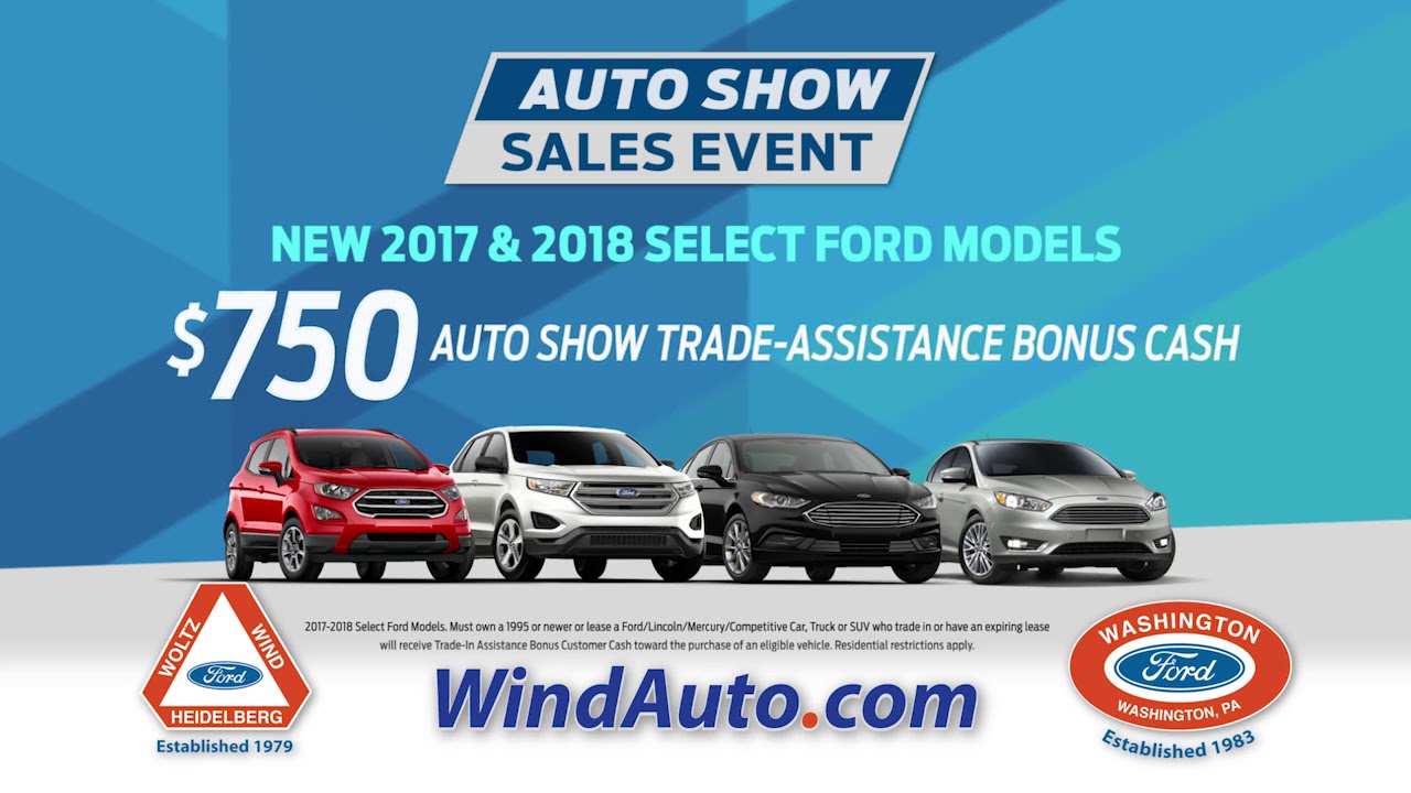 Auto Show Sales Event! - Edge - YouTube