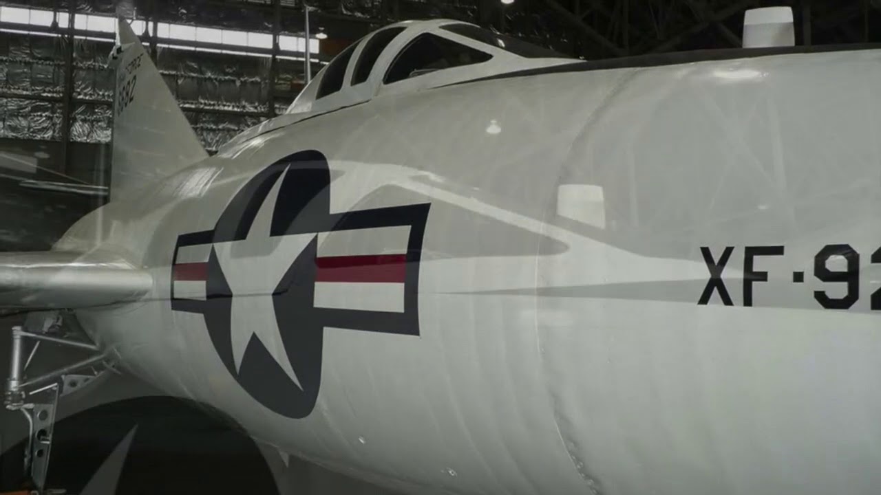 Convair XF 92A Dart - YouTube