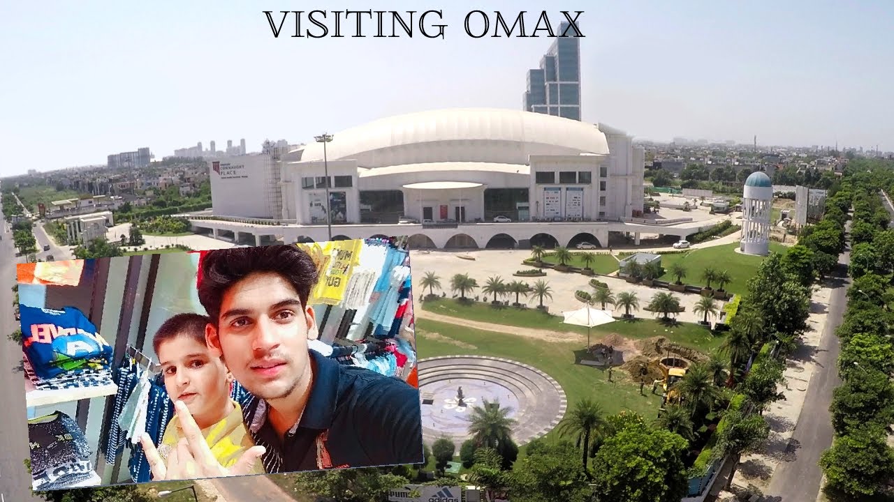 Visiting greater noida's omax | first vlog - YouTube