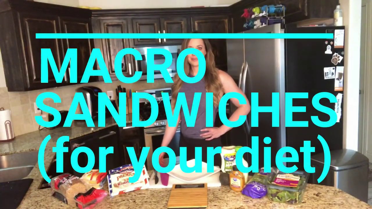 How to make a macro sandwich with Health and Fitness Meals - YouTube