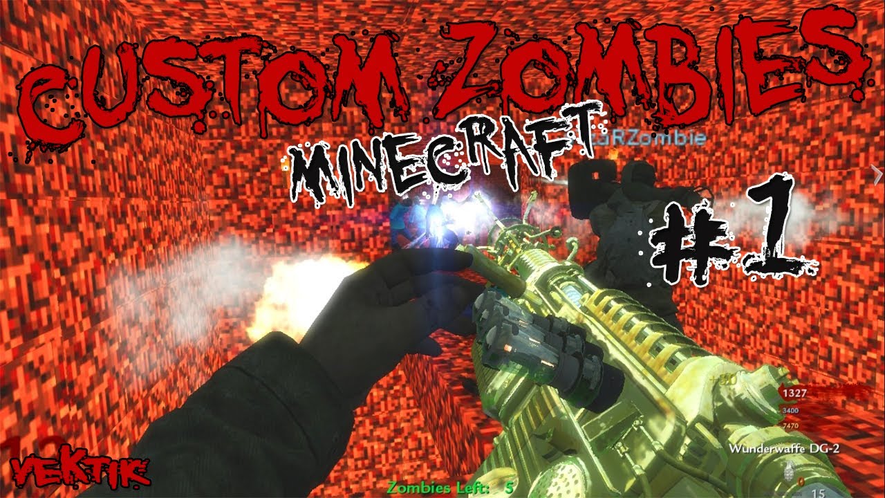 Custom Zombies | "Minecraft" Koop #1 (German) [HD] - YouTube