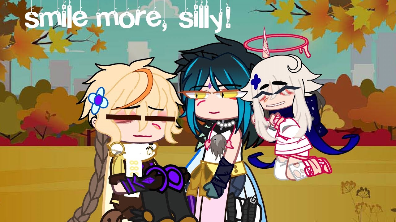 ʚ|| “Smile more, silly!” ||ɞ˚˙||Fluff||slight Aether angst||Slight ...