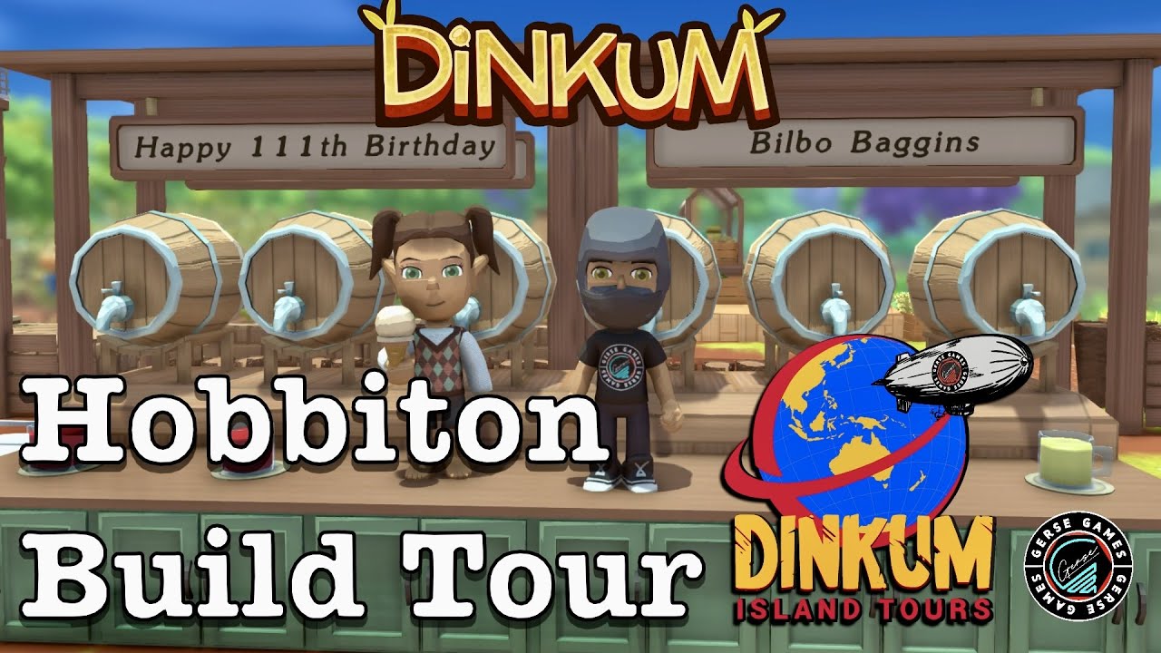 Dinkum Hobbiton Build Tour - YouTube