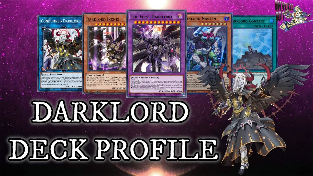Darklord Deck Profile Jan 2022 Youtube